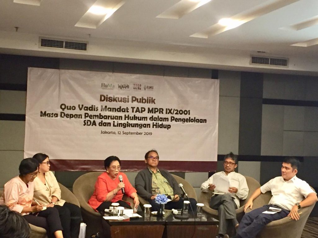 Quo Vadis Mandat Tap MPR IX/2001 Dalam Pengelolaan SDA dan LH - HuMa